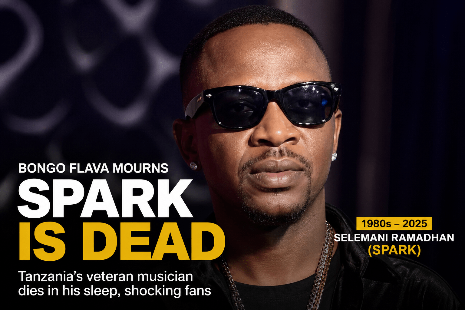 Tanzanian Artist Spark Dies Suddenly, Fans Mourn